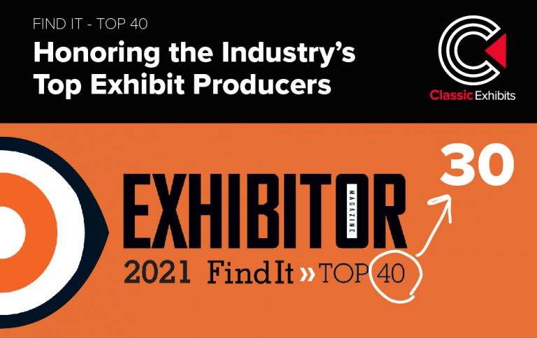 EXHIBITOR Magazine 2021 Portable Modular Awards | Classic Exhibits | Trade Show Ideas & Inspiration