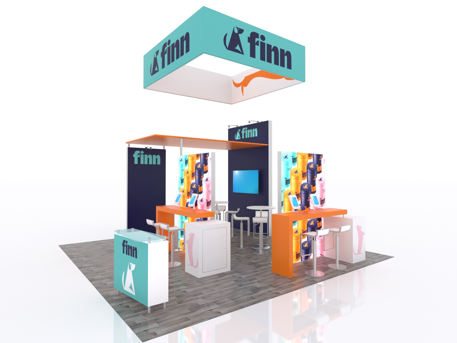 Eco-System Displays for Trade Shows | Classic Exhibits | Trade Show ...