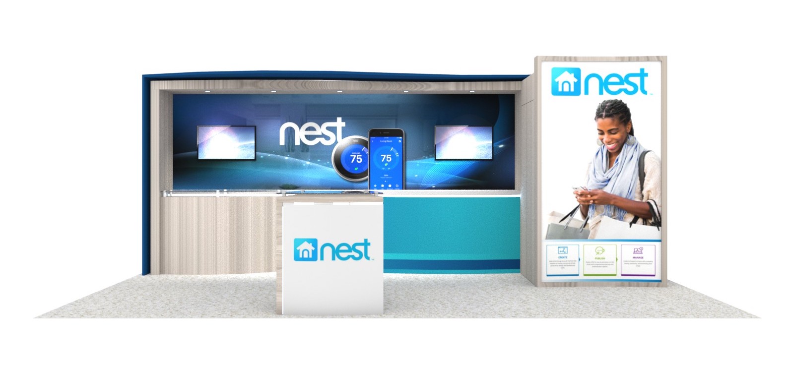 Eco-System Displays for Trade Shows | Classic Exhibits | Trade Show ...