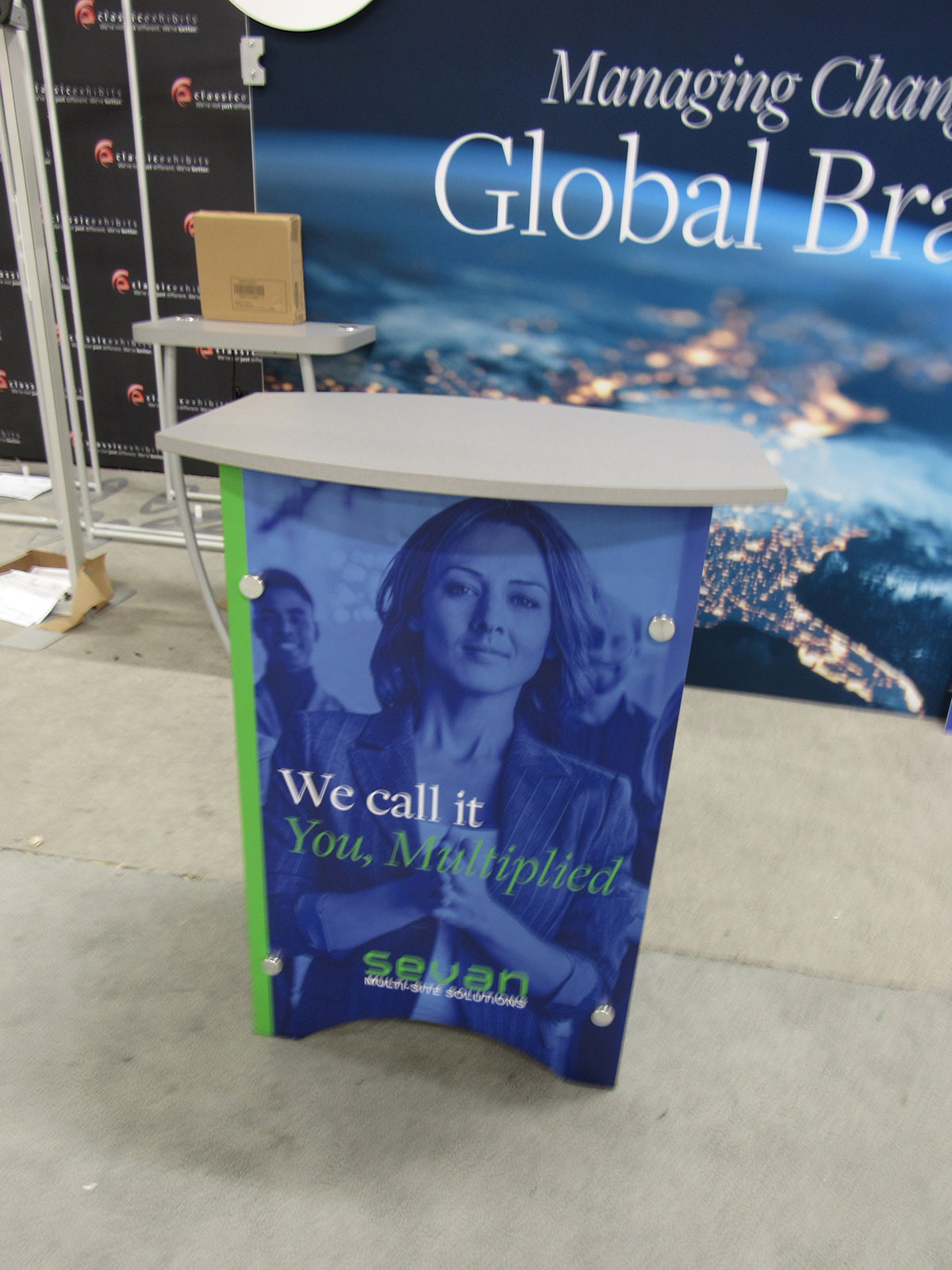 Portable Trade Show Counters and Pedestals | Trade Show Ideas & Inspiration