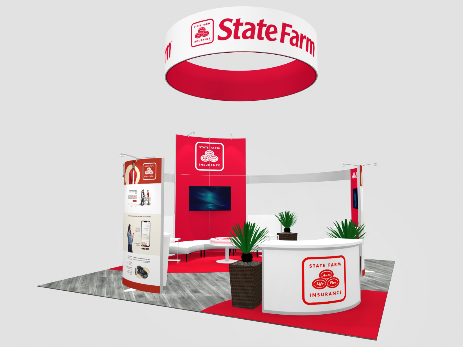 40 Eye-Catching Examples of Trade Show Booth Design | Trade Show Ideas ...
