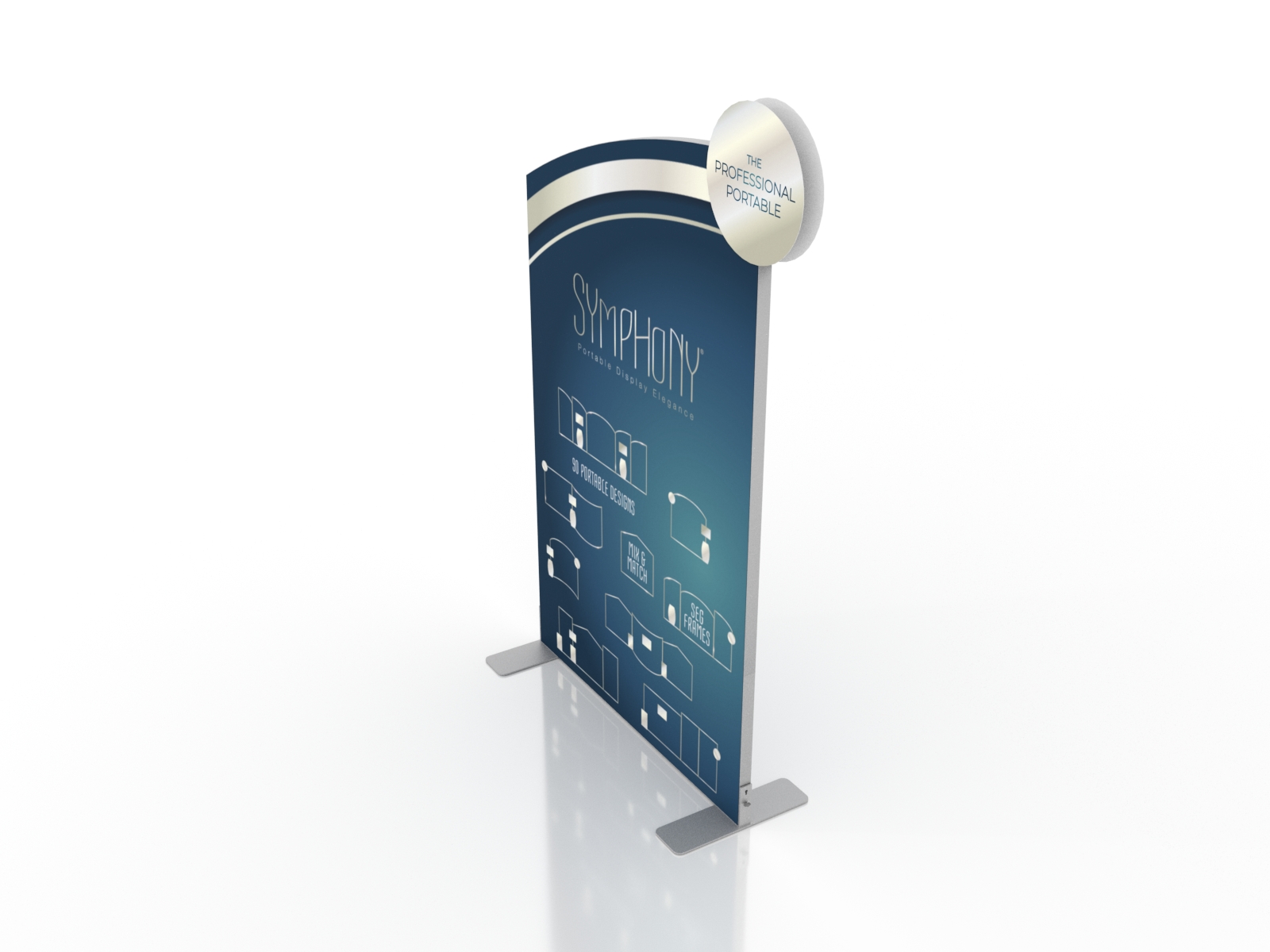 The Symphony Portable Display Tour | 2024-25 | Trade Show Ideas ...